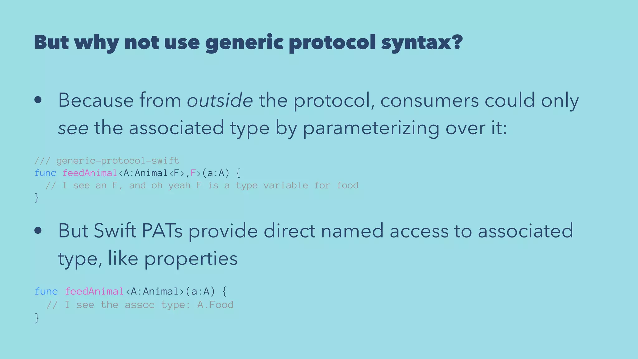 Protocols With Associated Types And How They Got That Way Ppt