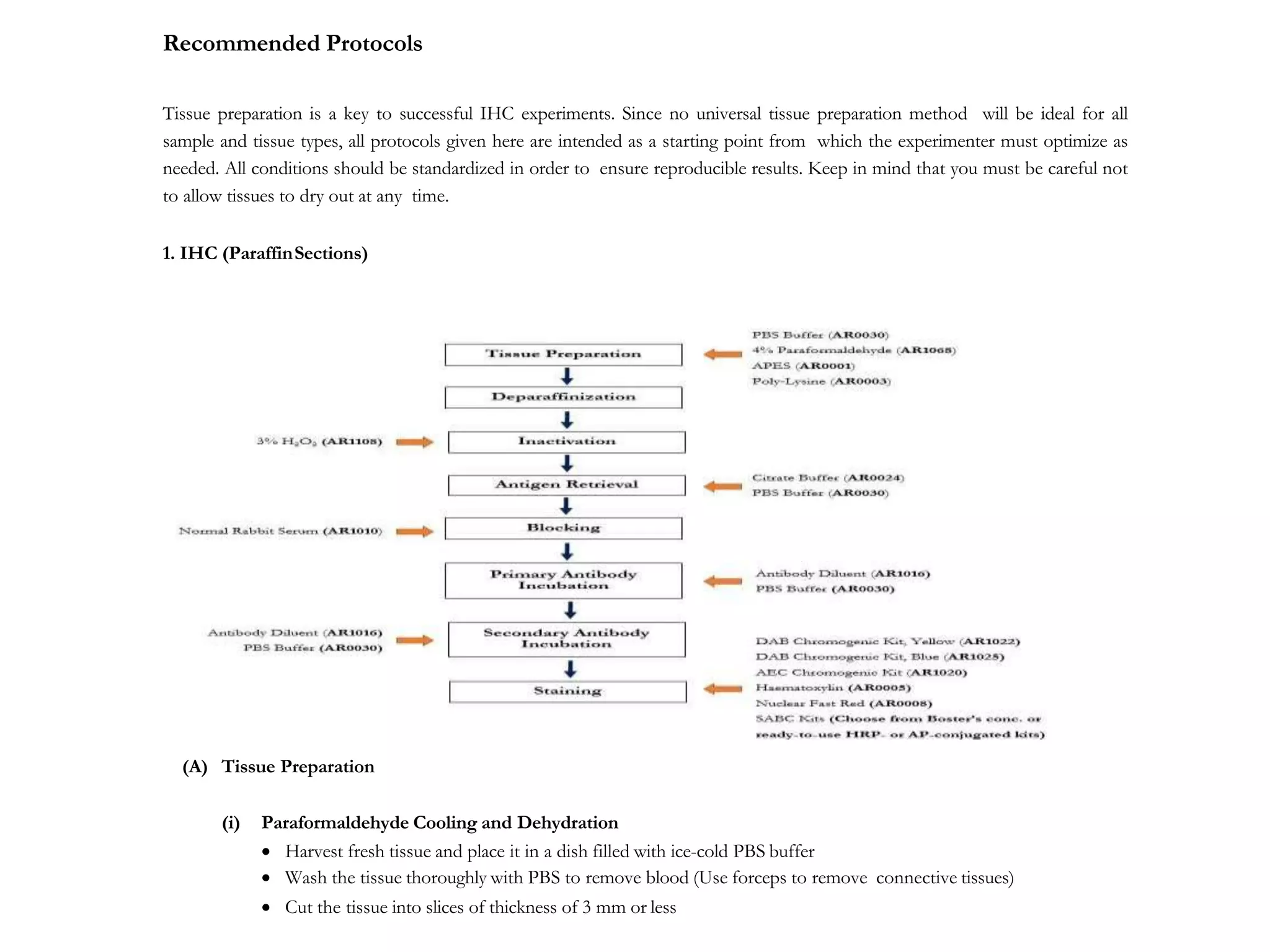 Immunohistochemistry (IHC) Protocol | PDF