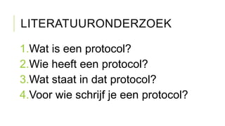 Protocol voor sociale media | PPTX