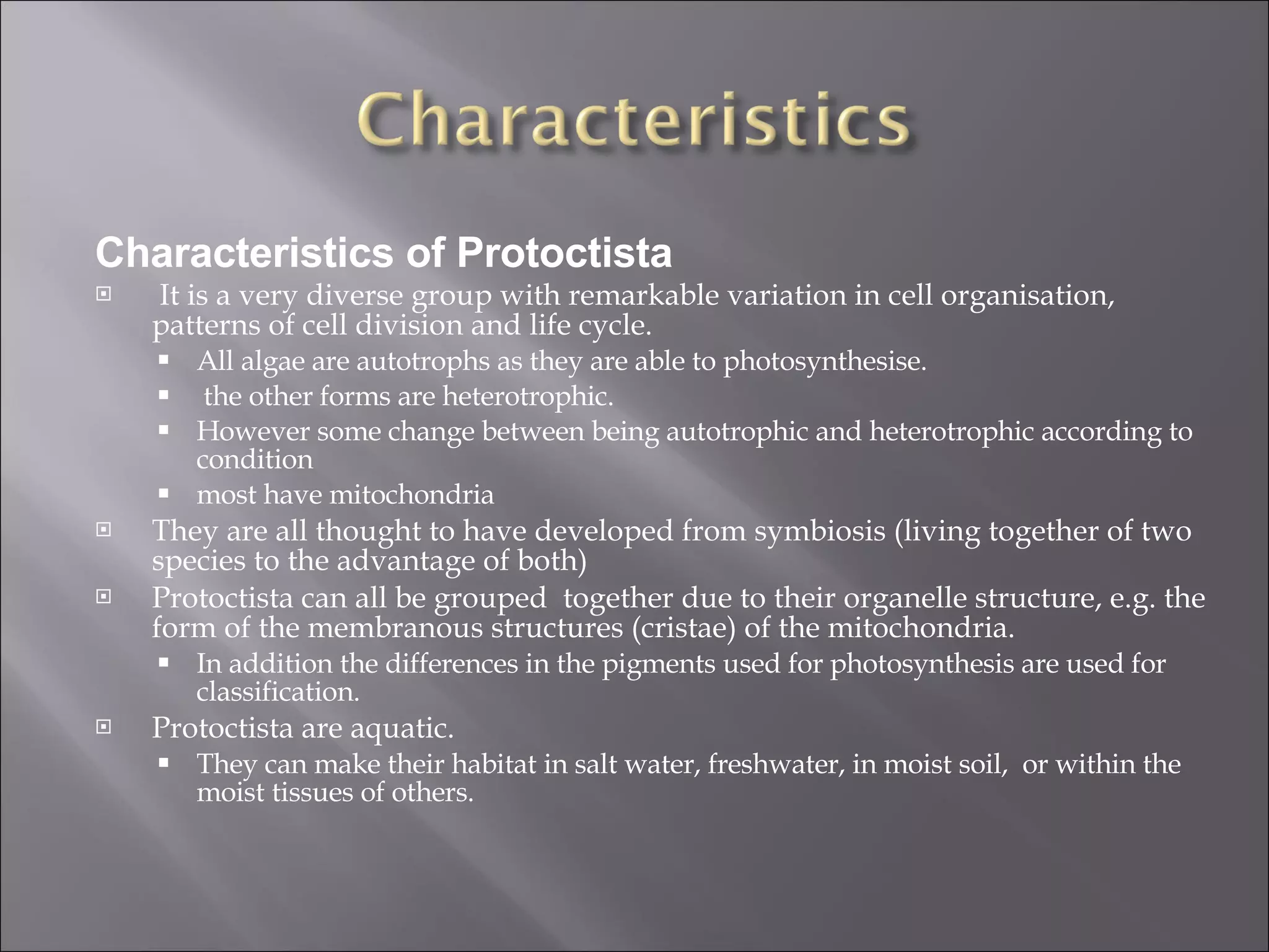 Protoctista Ppt | PPT