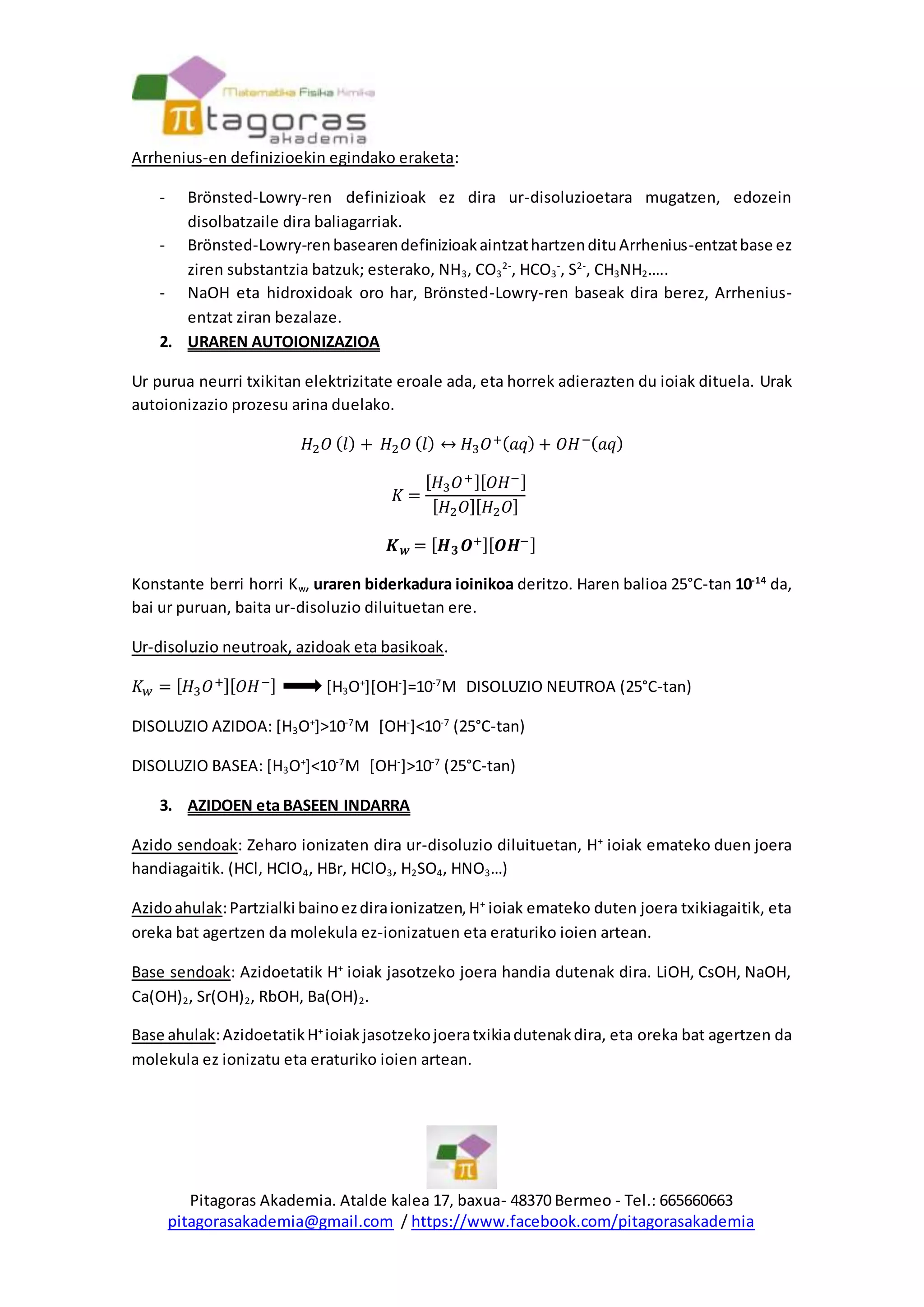 Protoi transferentziako erreakzioak | DOCX