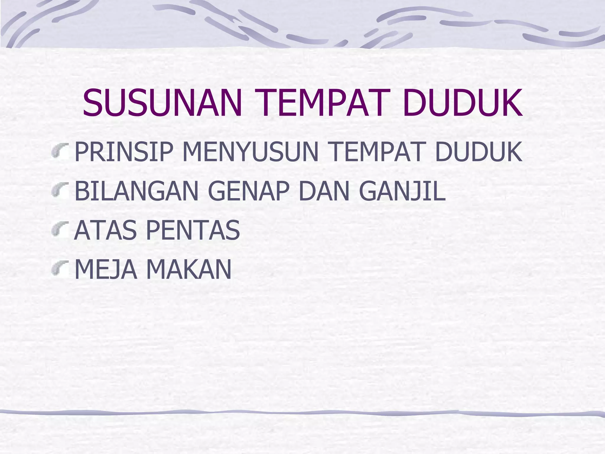 Protokol Dalam Pengurusan Majlis Rasmi (Khas) | PPT