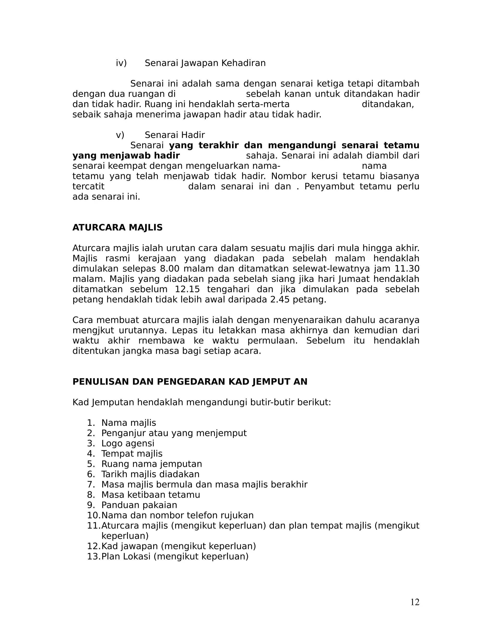 Protokol dan-etiket-majlis-rasmi | PDF