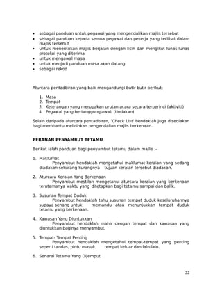 Protokol dan-etiket-majlis-rasmi | PDF