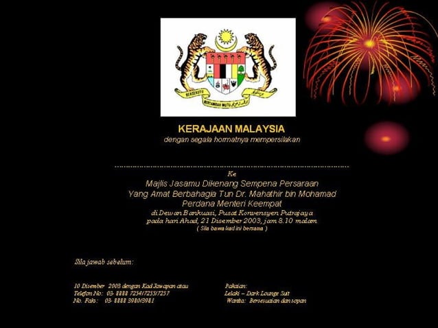 Protokol Dan Pengurusan Majlis Rasmi Persekutuan.Negeri | PPT