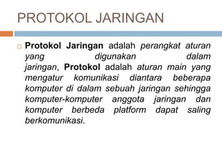 Protokol jaringan | PPT