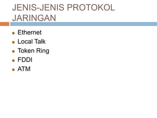 Protokol jaringan | PPTX