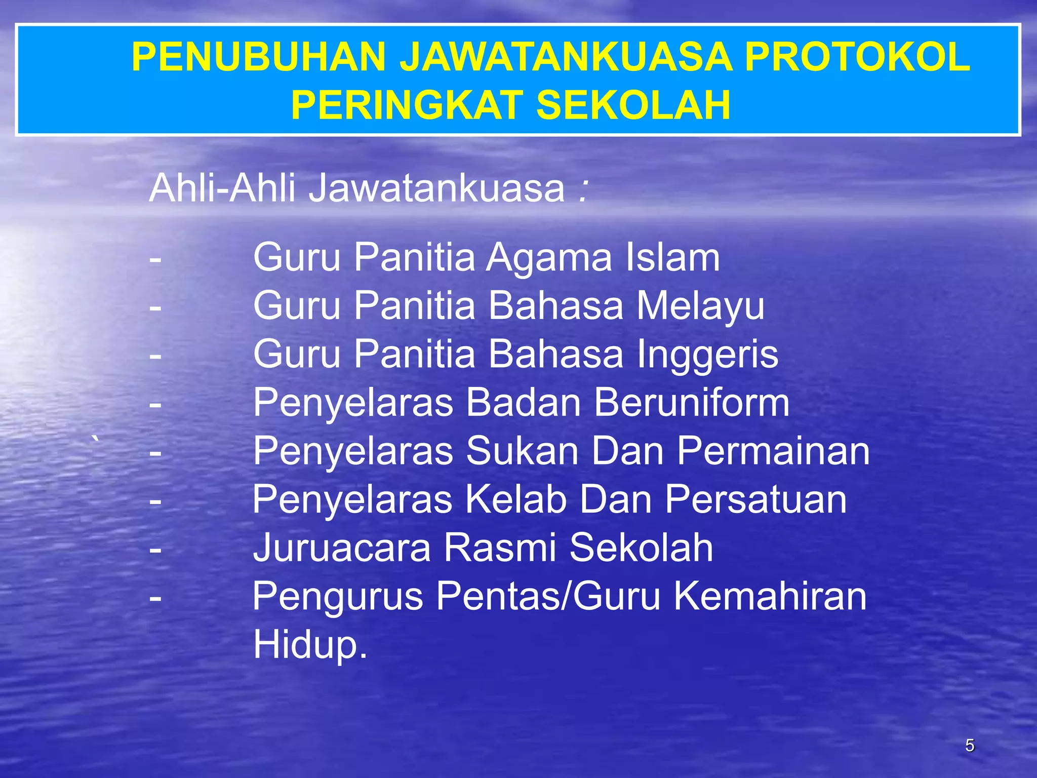 Protokol MAJLIS Rasmi.ppt
