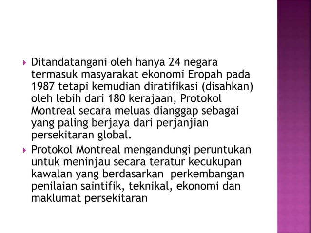 Protokol montreal | PPTX