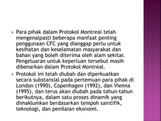 Protokol montreal | PPTX