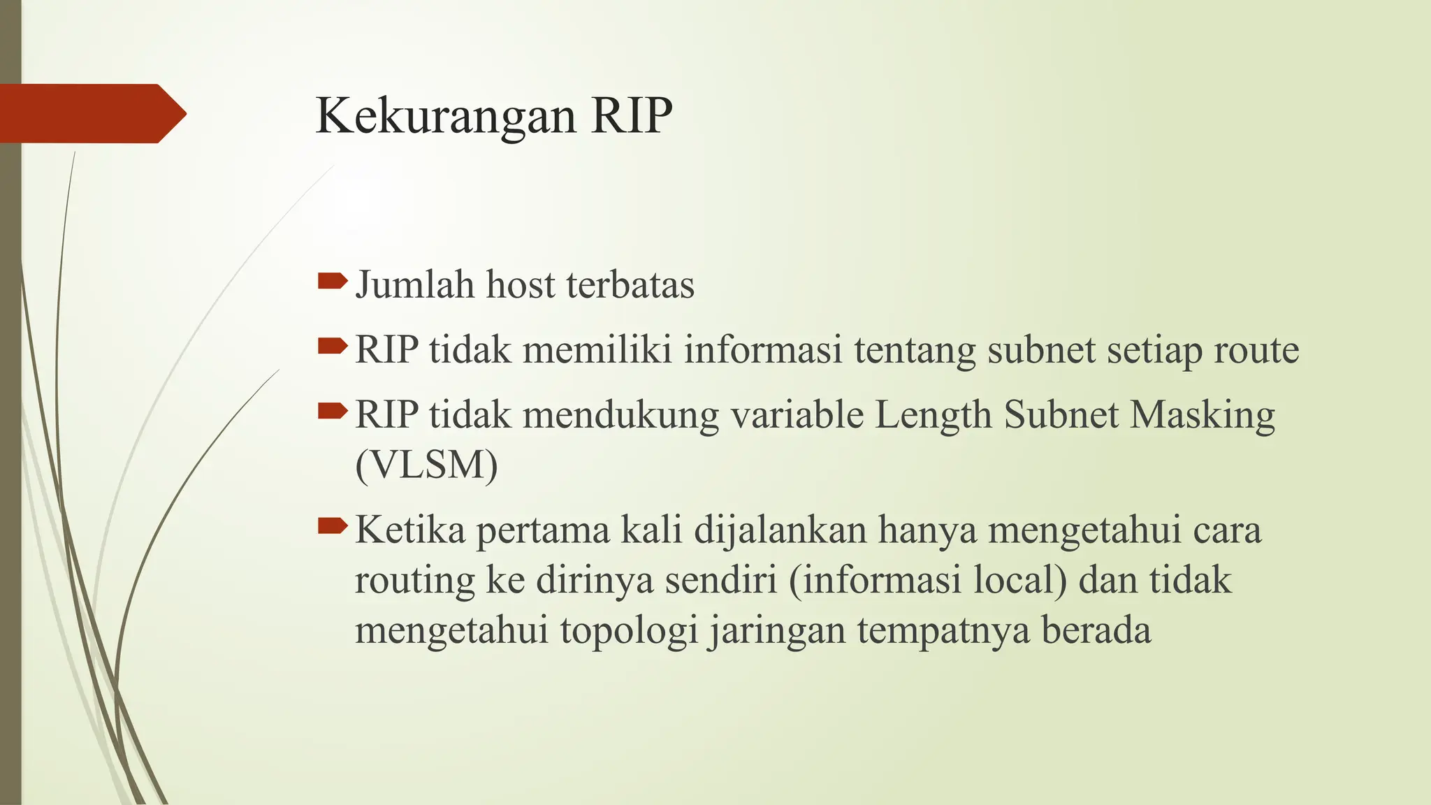 Materi Tentang Protokol Routing Rippptx