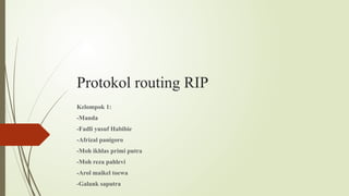 Materi tentang Protokol routing RIP.pptx