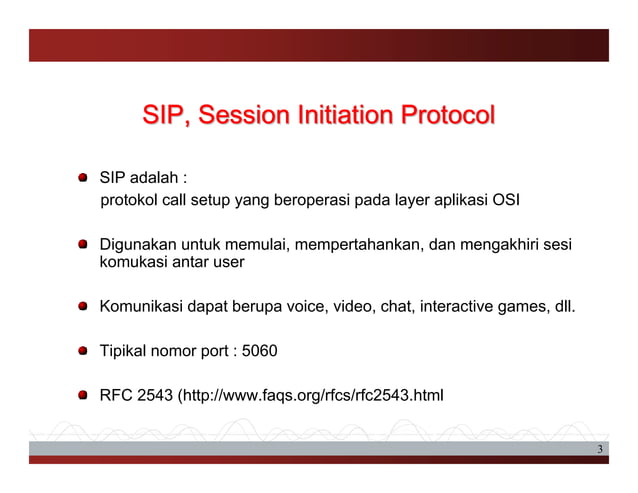 Protokol SIP | PDF
