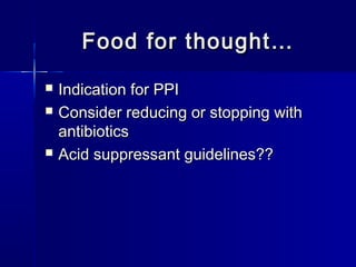 Proton Pump Inhibitors | PPT