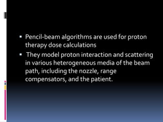 Proton beam therapy | PPTX