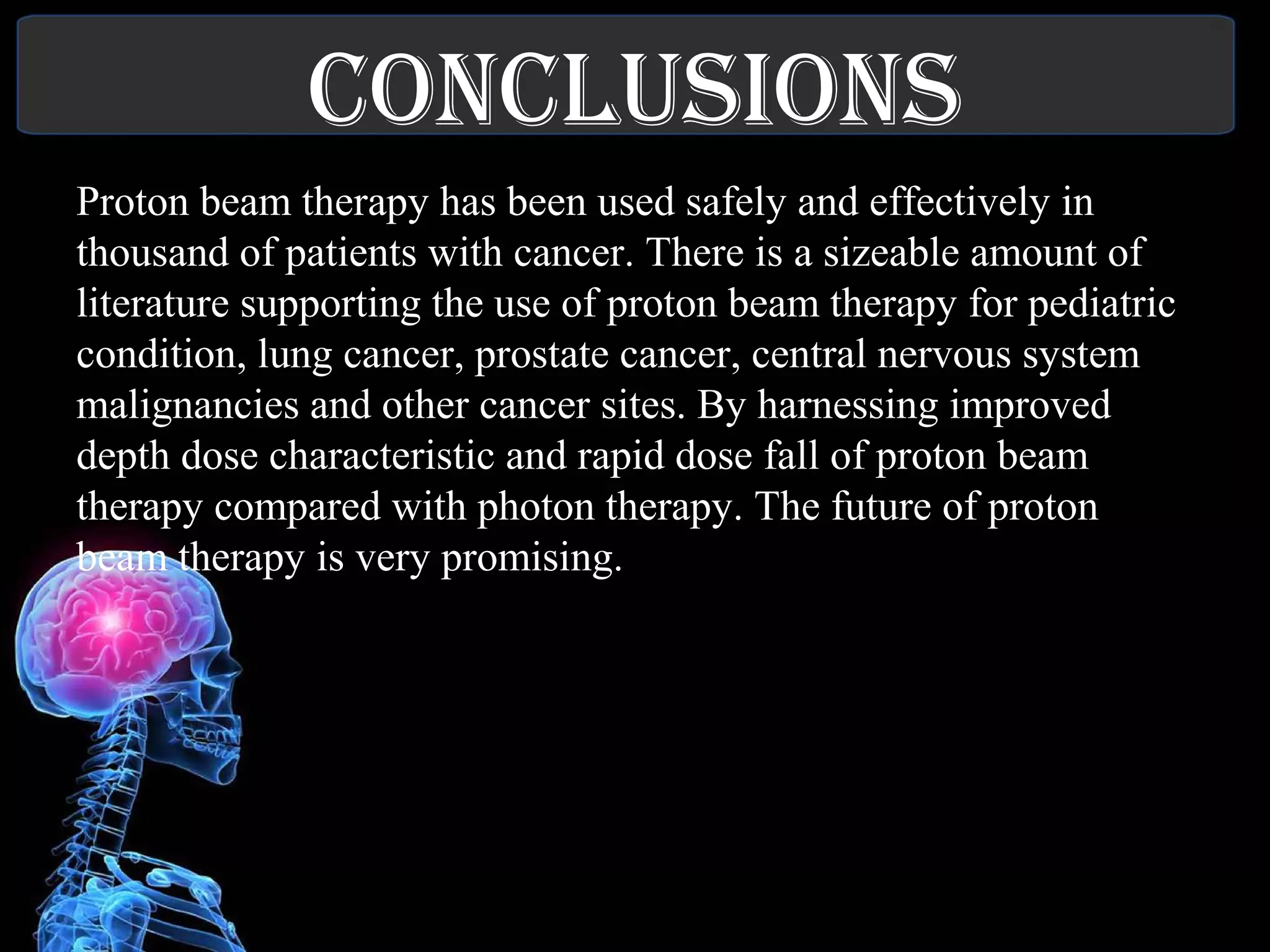 Proton beam therapy for tumors of skull base | PPT