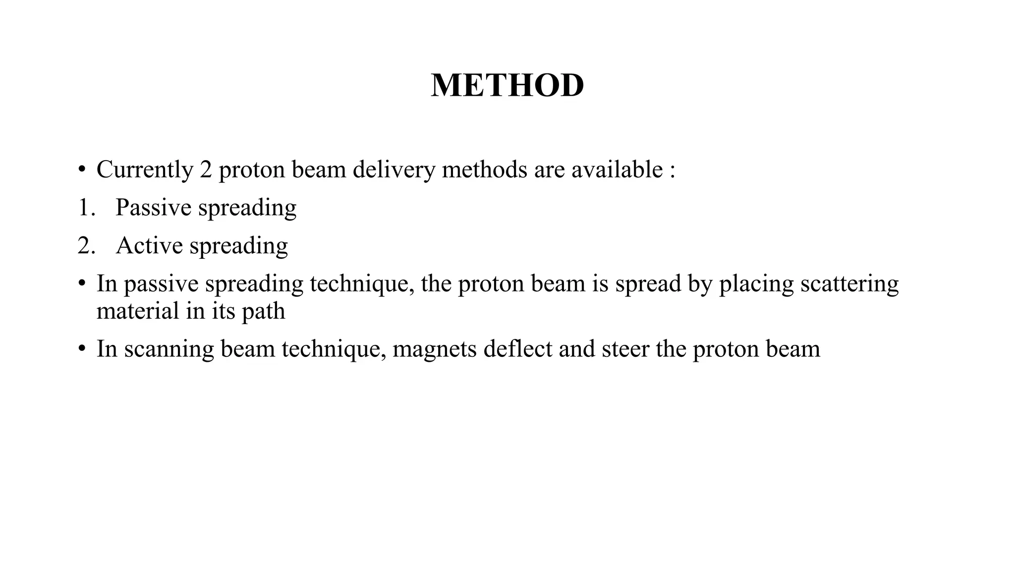 Proton beam therapy | PPTX