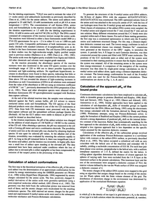 Proton euilibria in minor groove of dna | PDF