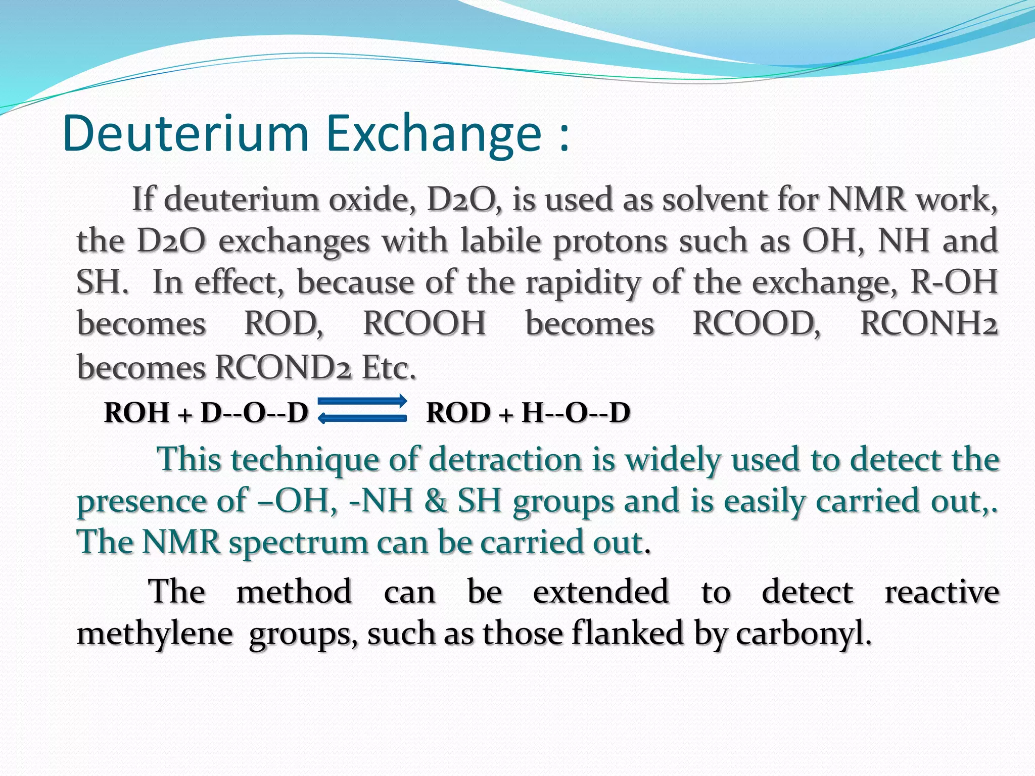 Proton nmr by Bhushan Chavan | PPTX