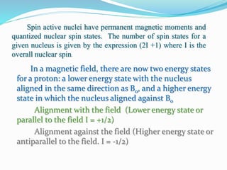 Proton nmr by Bhushan Chavan | PPTX
