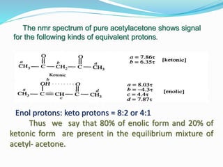 Proton nmr by Bhushan Chavan | PPTX