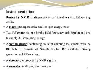 Introduction To Proton NMR and Interpretation | PPTX