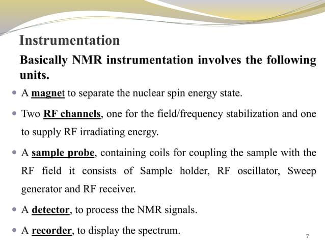 Introduction To Proton NMR and Interpretation | PPTX | Chemistry | Science