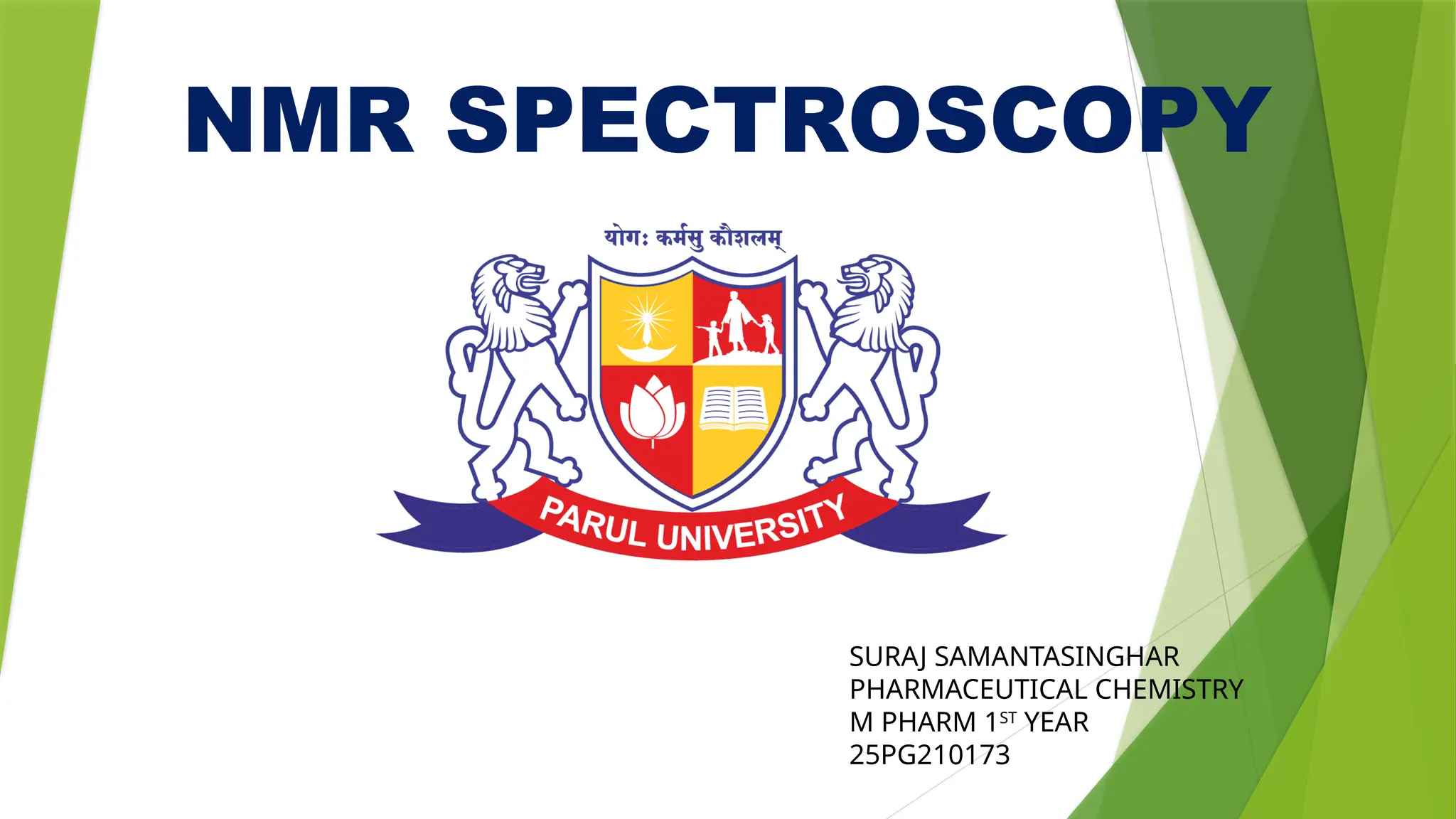 Proton NMR Spectra Interpretation of Drugs.pptx