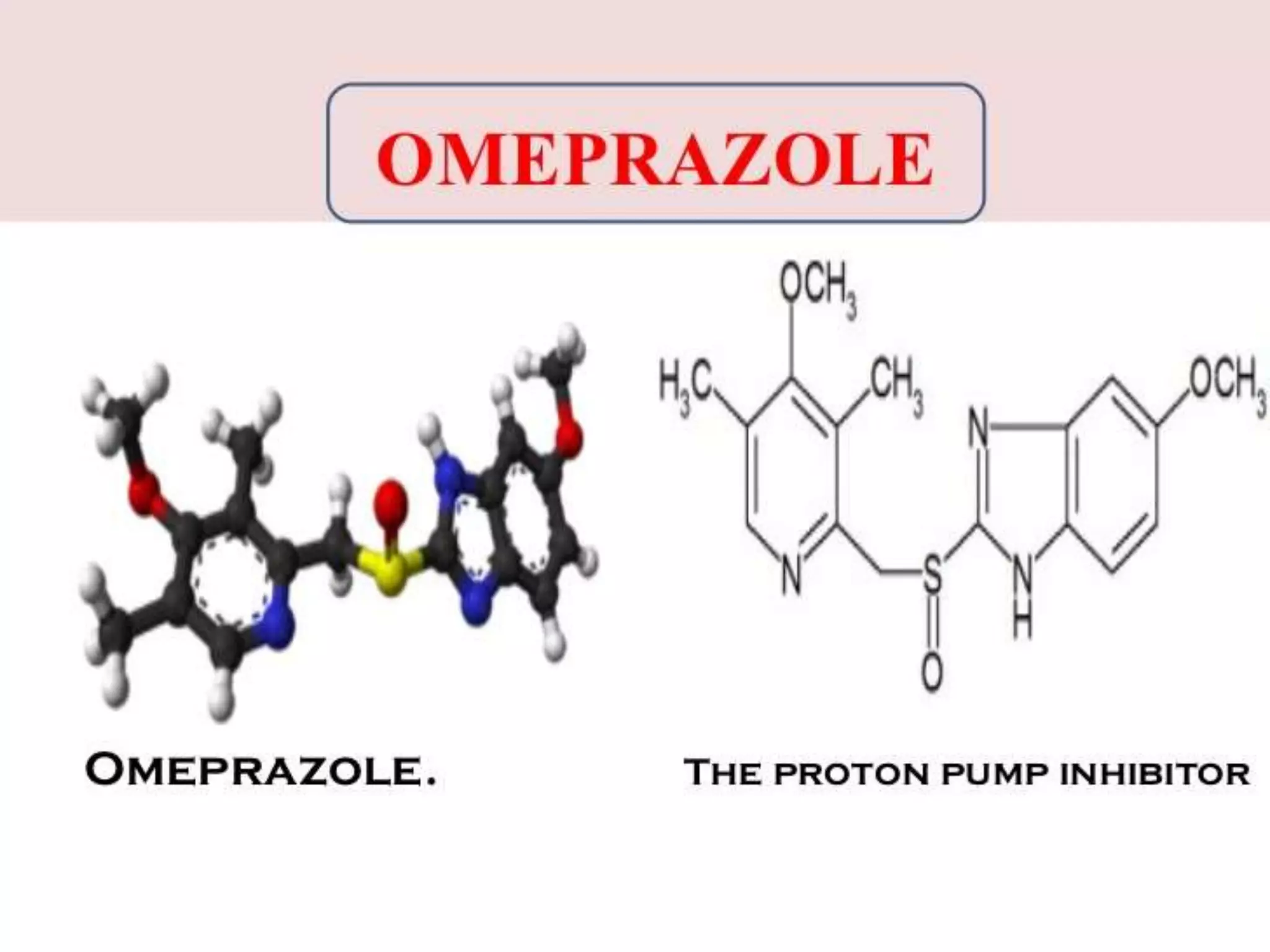 Proton pump inhibitors- ome, esome, lanso, pant | PPTX