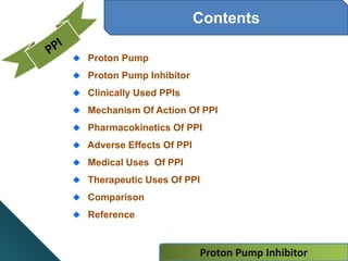 Proton pump inhibitor | PPTX