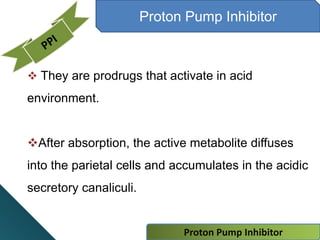Proton pump inhibitor | PPTX