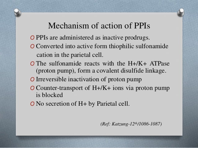 Proton pump inhibitors