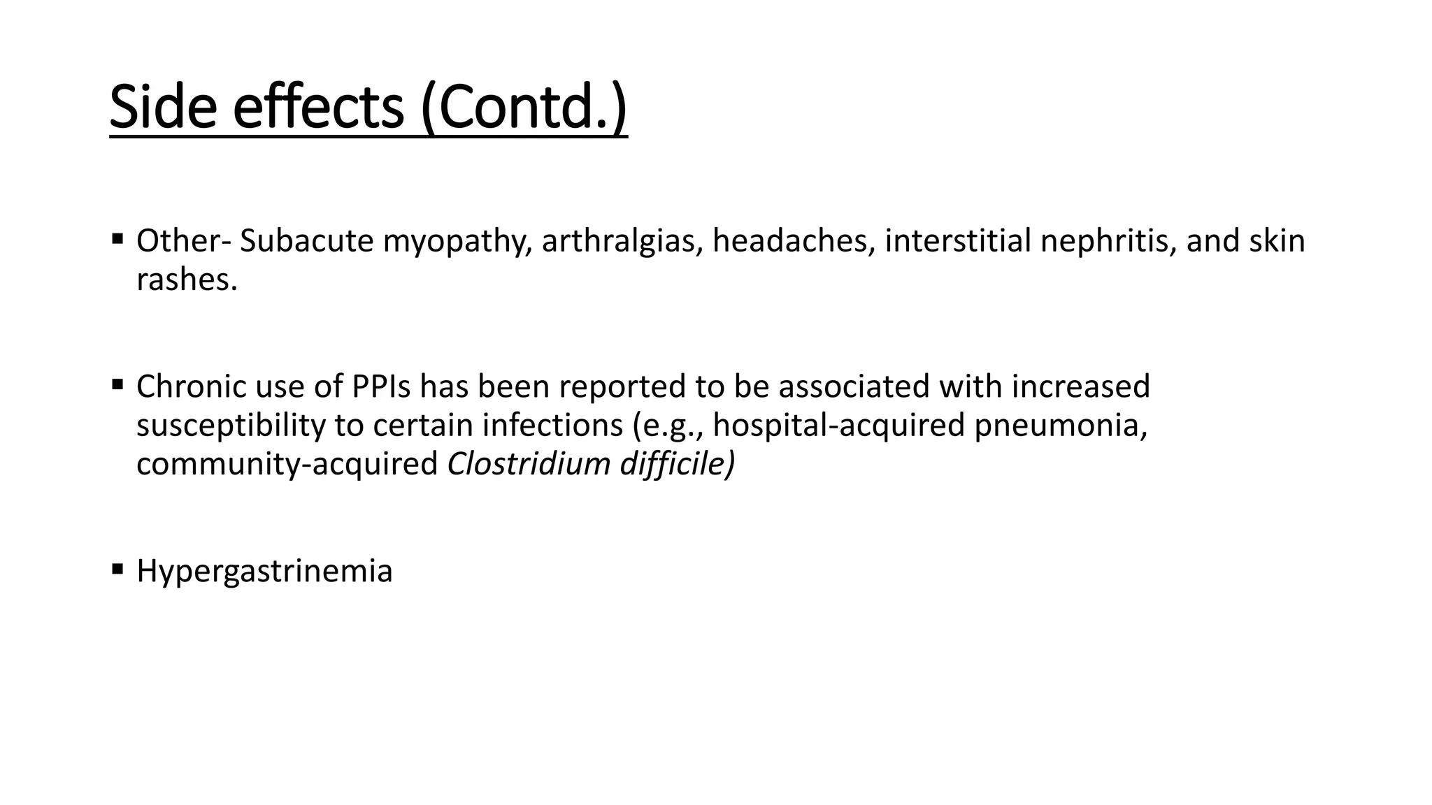 Proton pump inhibitors | PPTX
