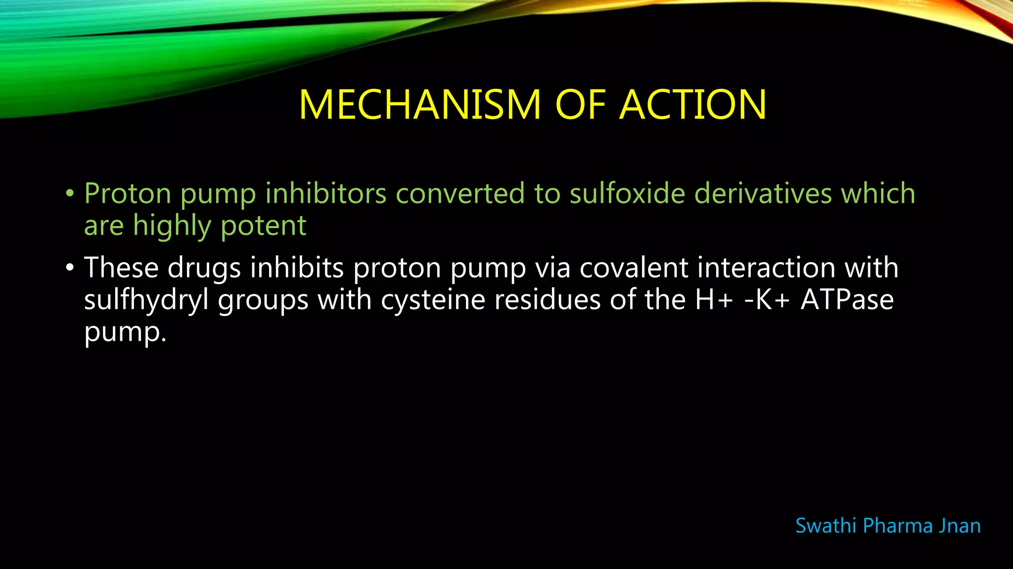 Gastric Proton pump inhibitors | PPTX