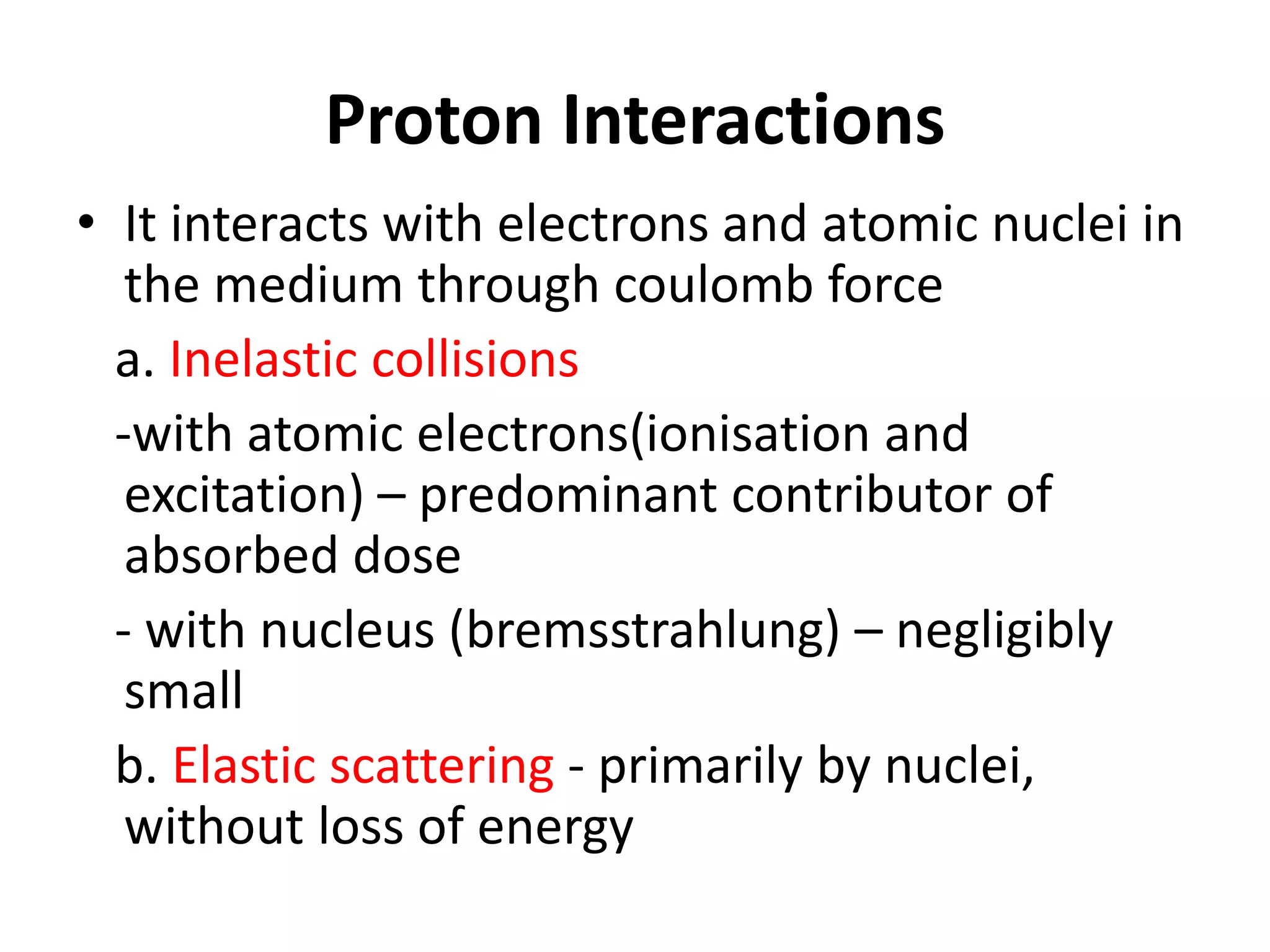 Proton therapy | PPTX