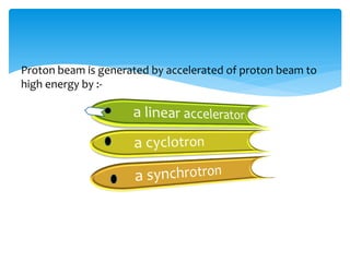 Proton therapy | PDF