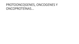 PROTOONCOGENES, ONCOGENES Y ONCOPROTEÌNAS EXPO PATO.pptx