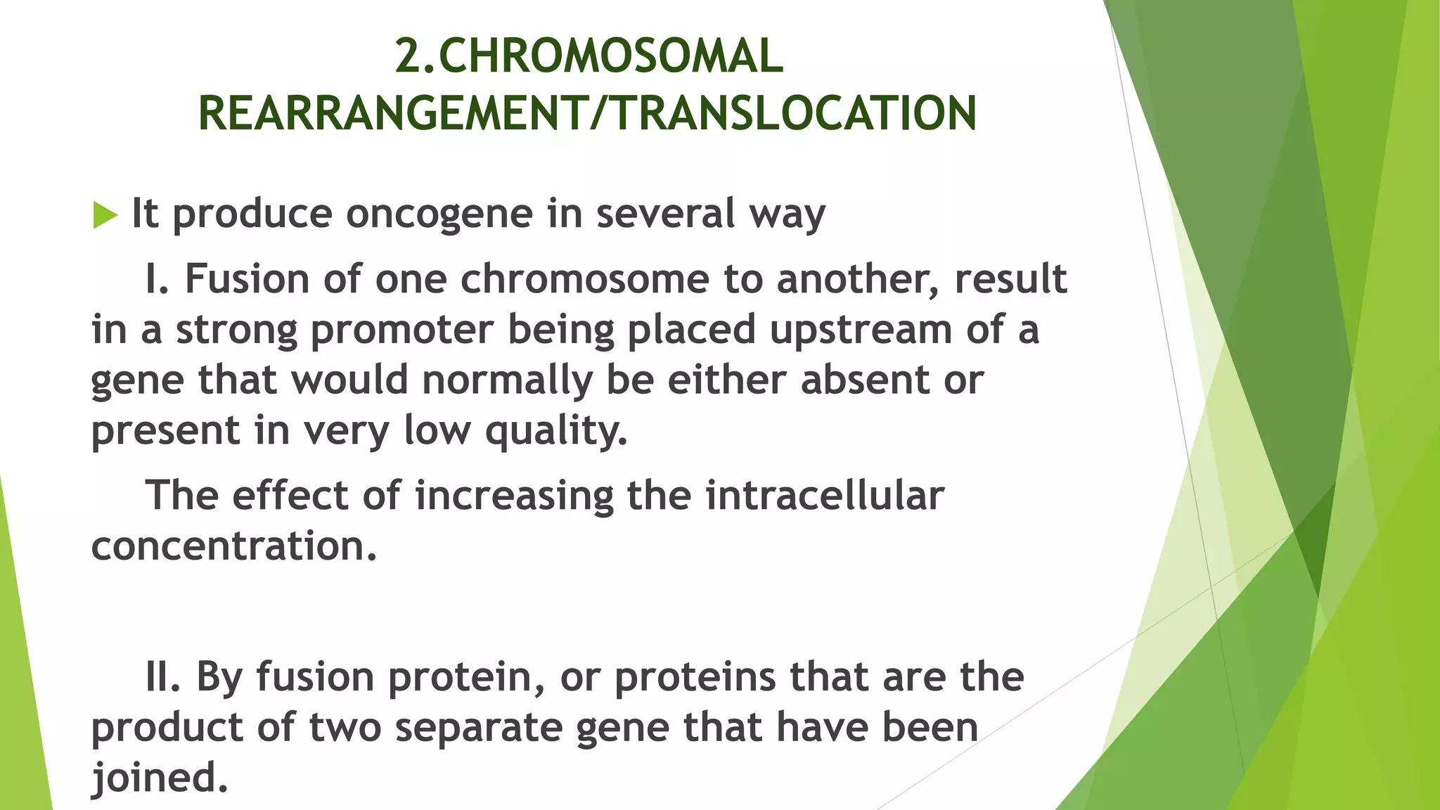 Proto oncogene to onco gene cell signaling | PPTX