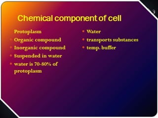 physical properties of Protoplasm | PPTX