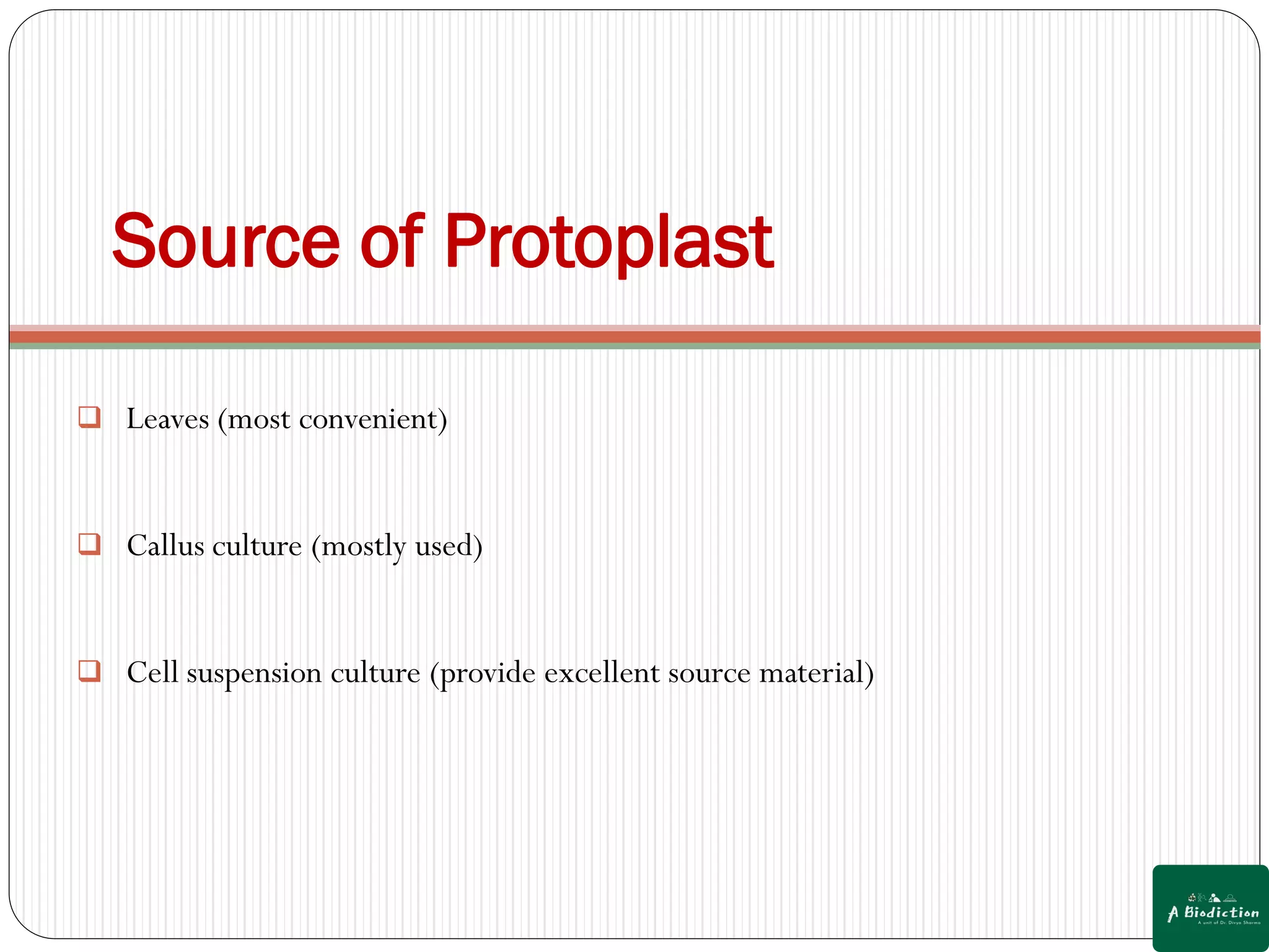 Plant Protoplast: Isolation, Purification and Culturing | PDF