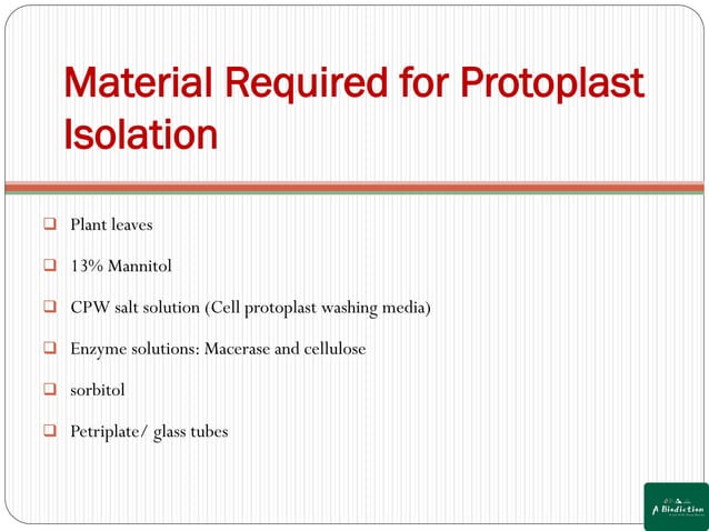 Plant Protoplast: Isolation, Purification and Culturing | PDF