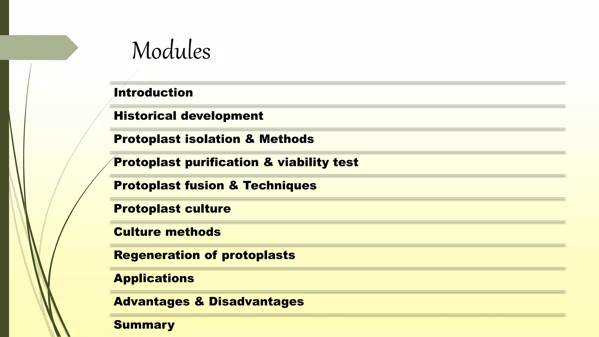 Protoplast culture | PPTX
