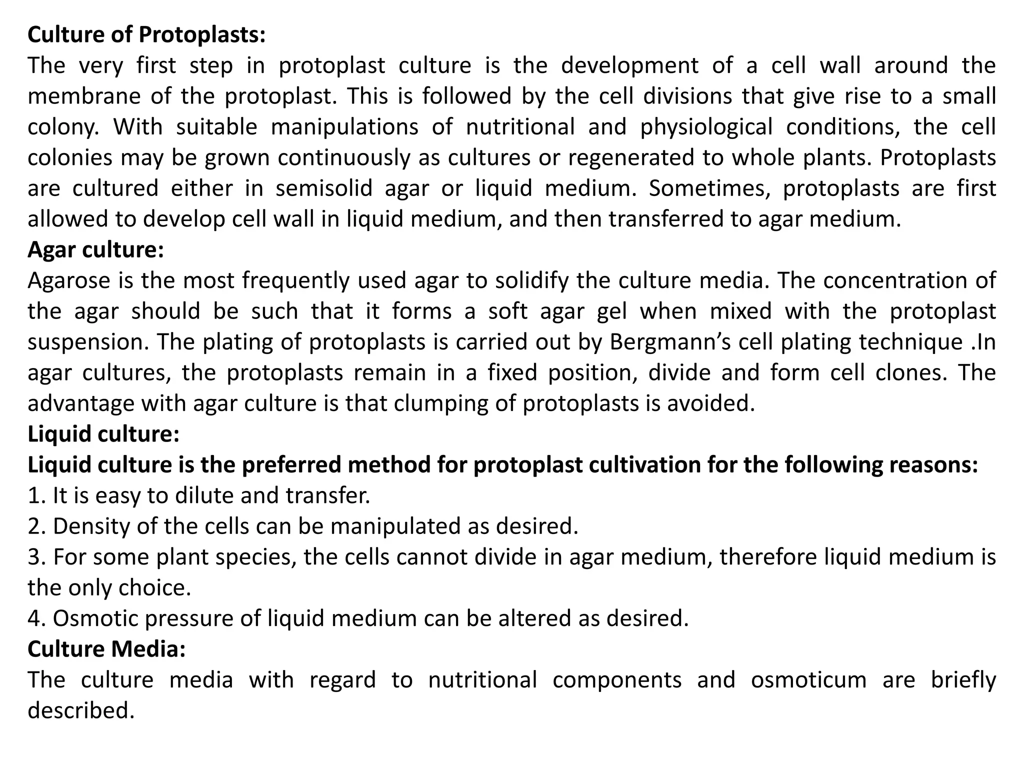 Protoplast culture | PPTX