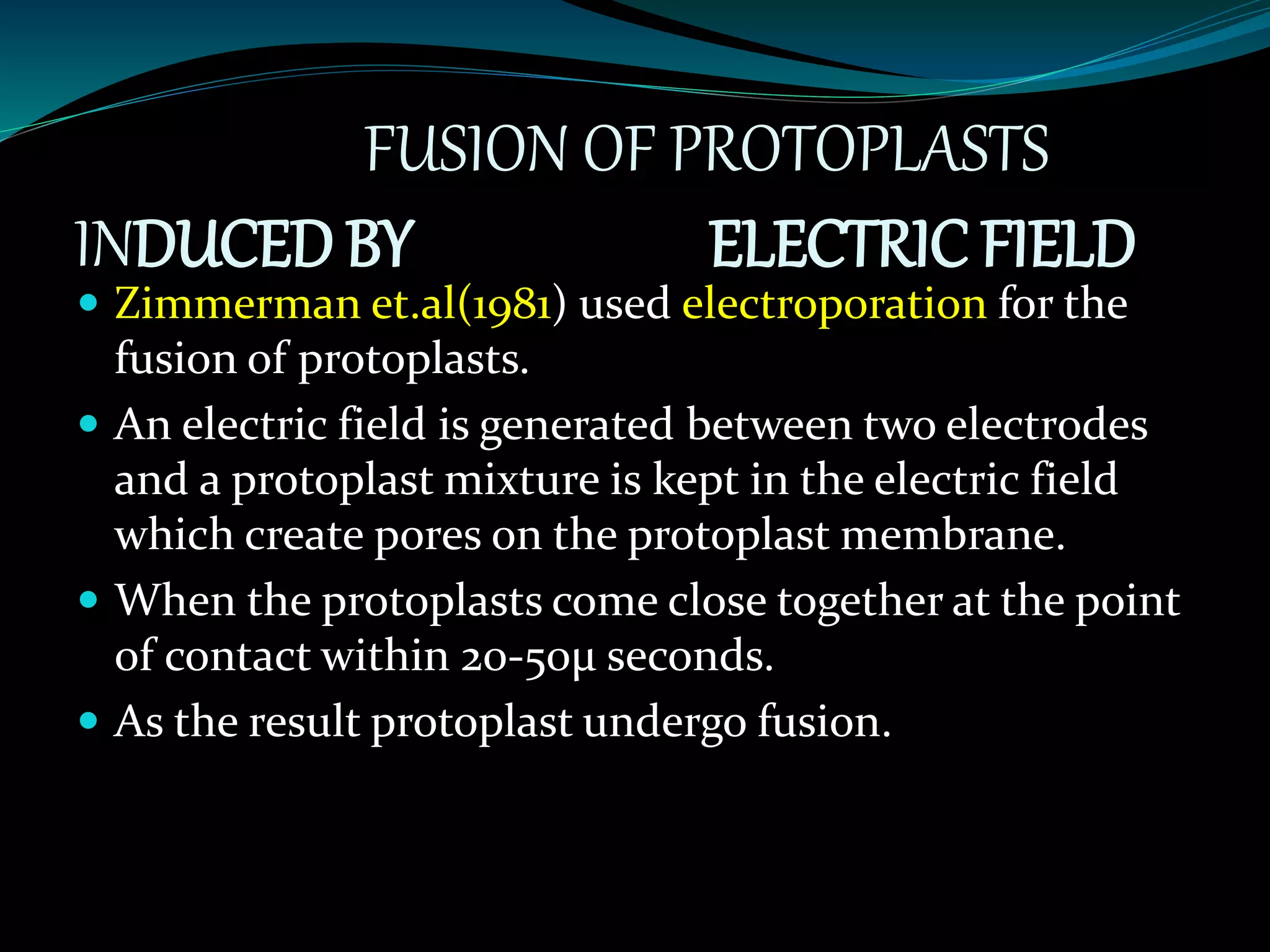 Protoplast fusion | PPTX