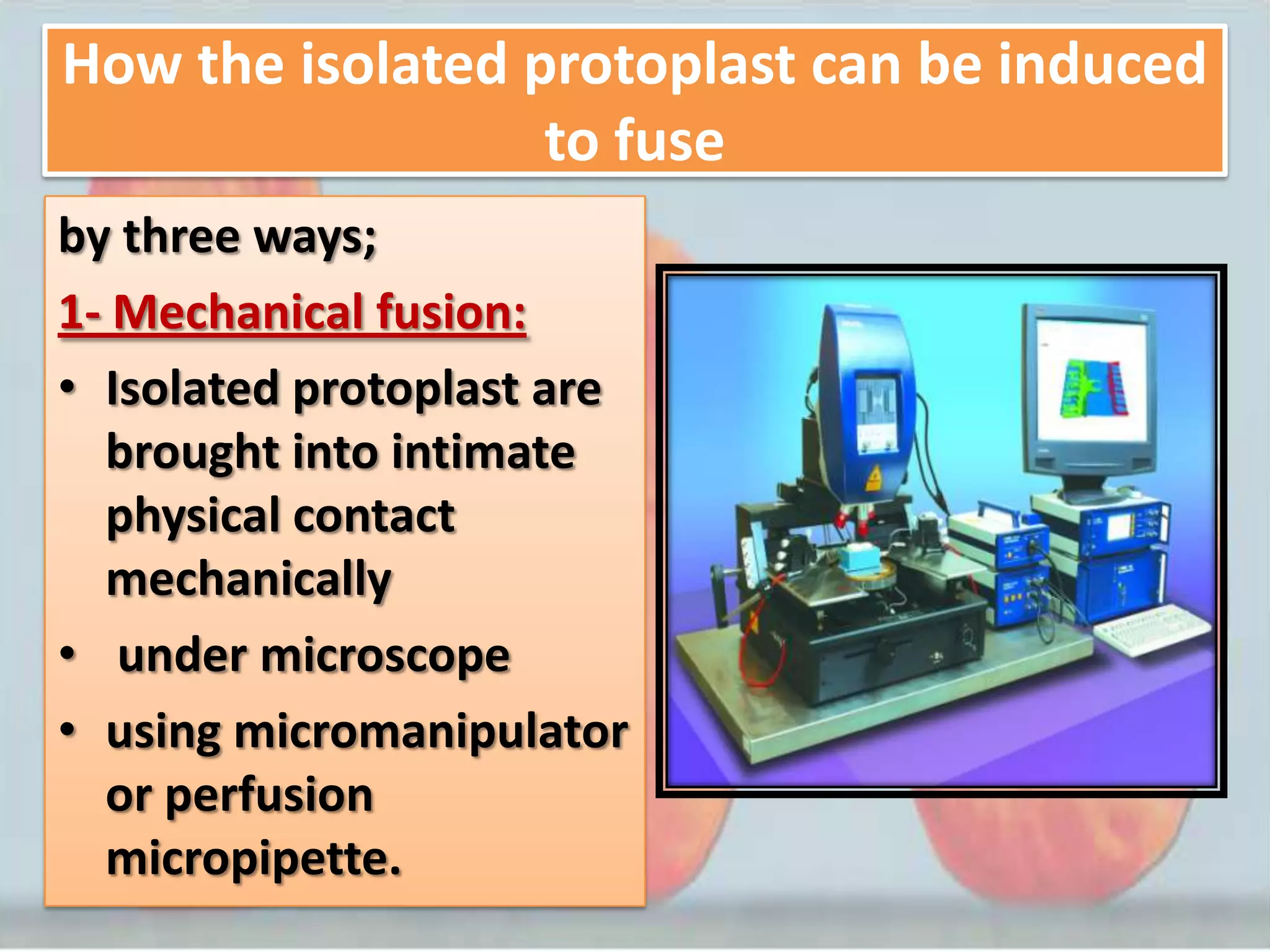 Protoplast fusion technology | PPTX