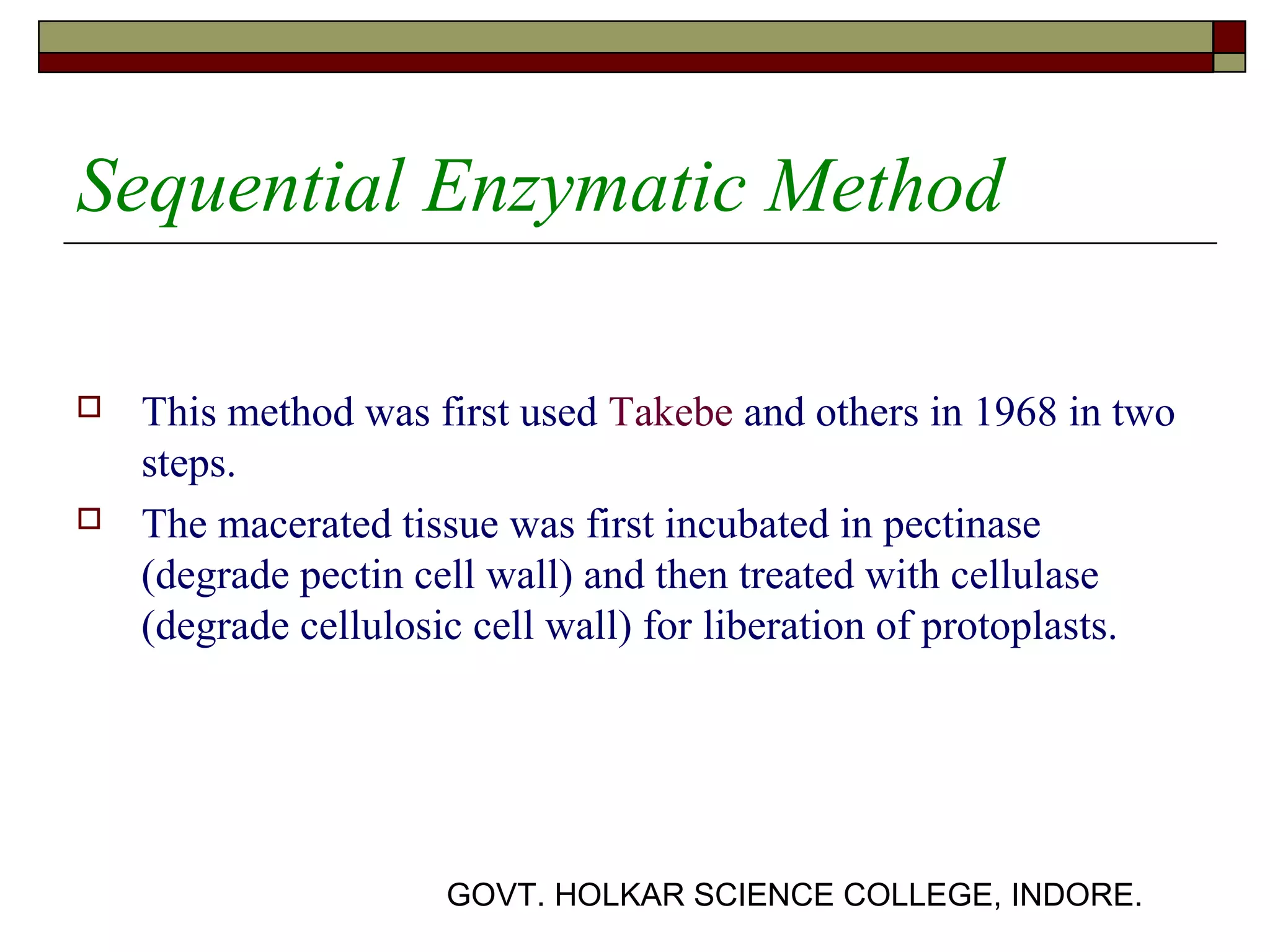 Protoplast isolation | PPT