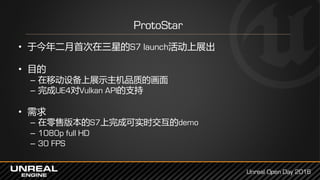 ProtoStar：“次世代”的移动端渲染 | PDF