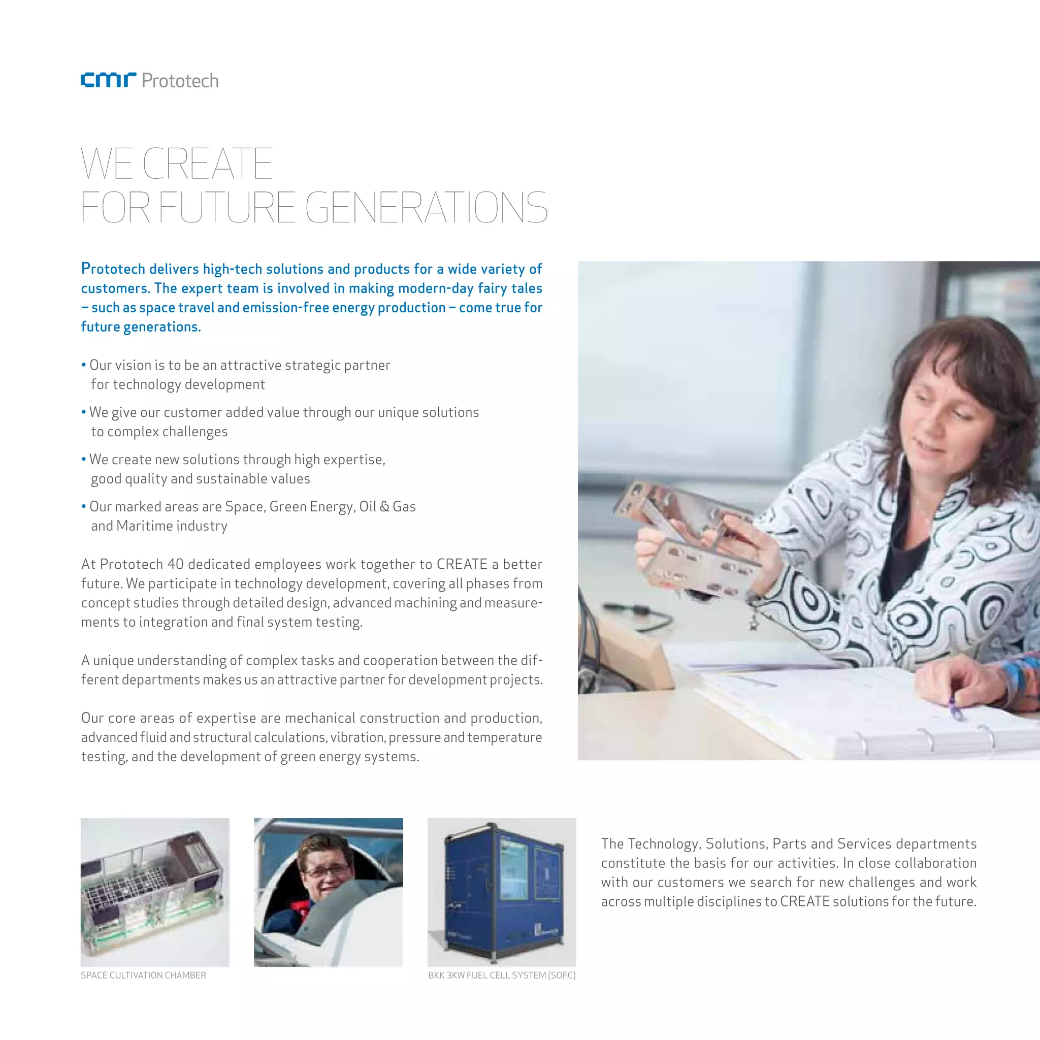 CMR Prototech Brochure - CREATE | PDF