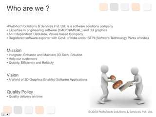 Proto tech corporate profile | PPT