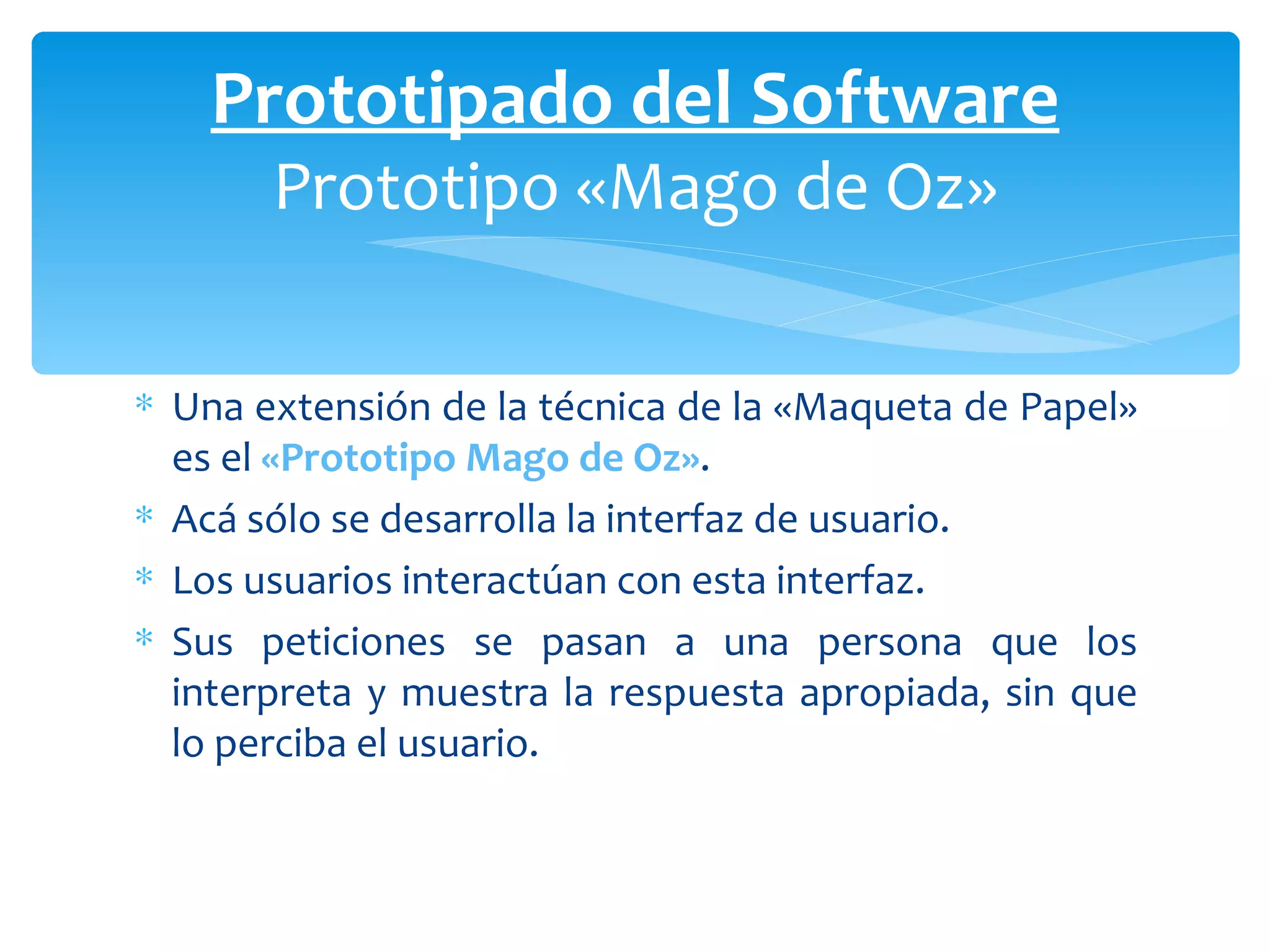 Prototipado del software | PPT